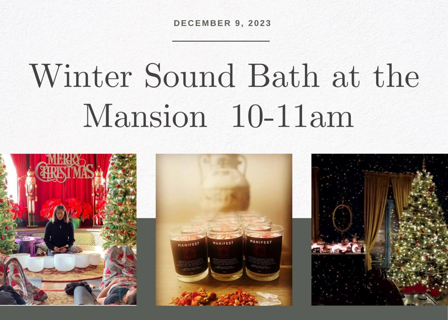 Winter Sound Bath – Revival Wheeler Mansion